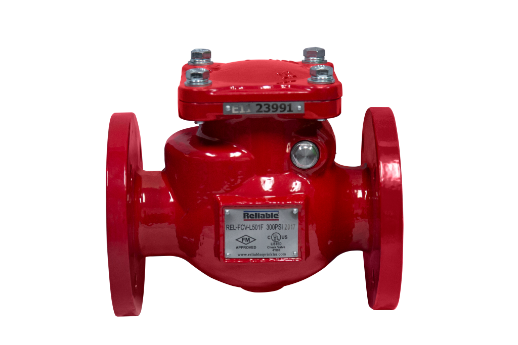 RELIABLE SWING CHECK VALVE FLANGED REL-FCV-L501F - EGY FIRE